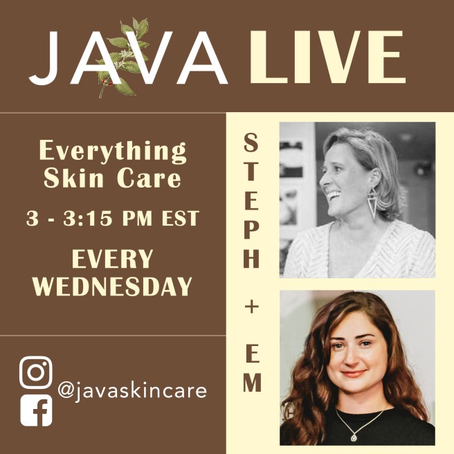 The PERKS of JAVA Skin Care | Caffeine + Antioxidants to Awaken Your ...